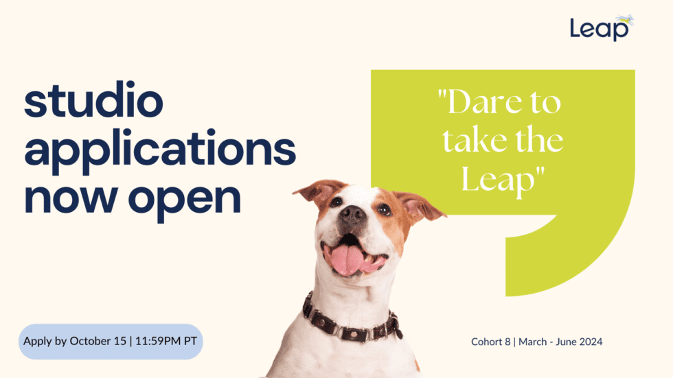 Join the Exciting Leap Venture Studio Accelerator Program