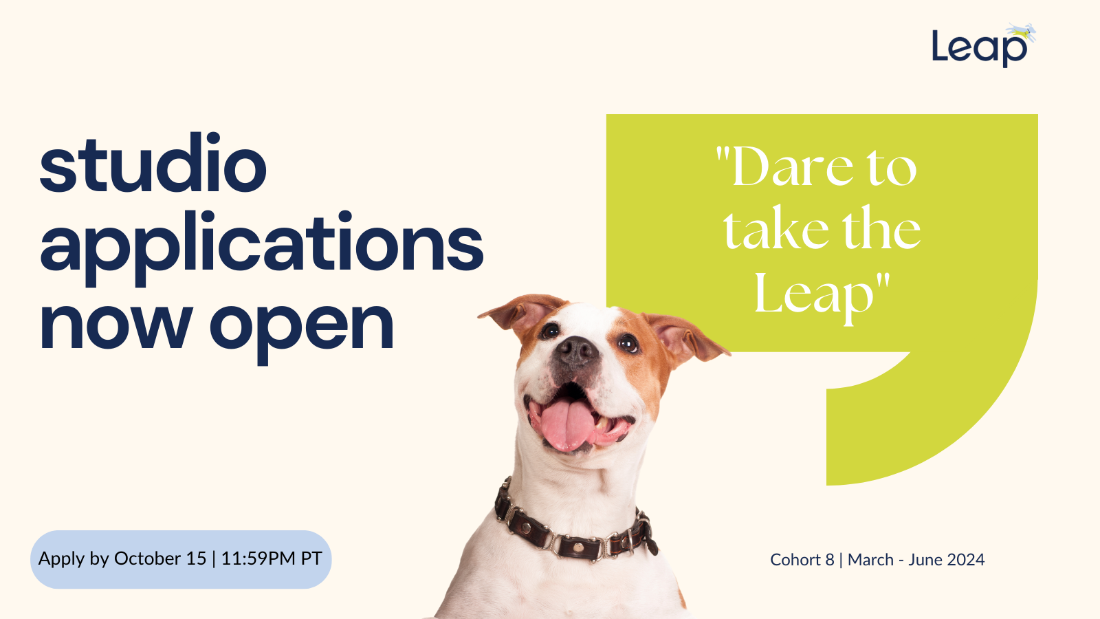 Join the Exciting Leap Venture Studio Accelerator Program